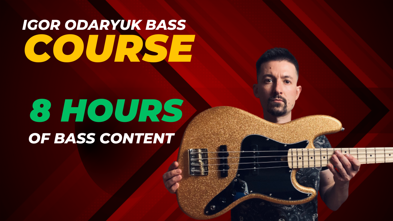 Bass Guitar Lessons Online with Igor | Learn Slap Bass & Groove Techniques